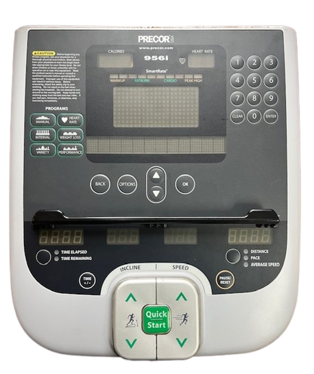 Precor Display Console # 49857-102 (USED) REF# TMH110424-1MT ...
