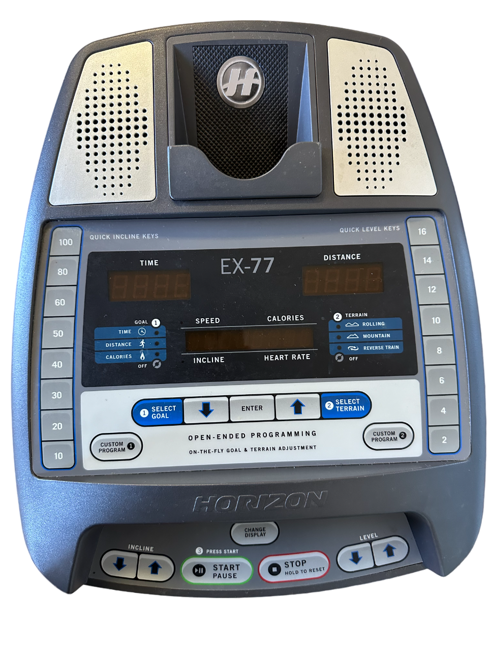 Horizon EX-77 Console (used) REF# TMH21524-1MR – FitnessGraveyard