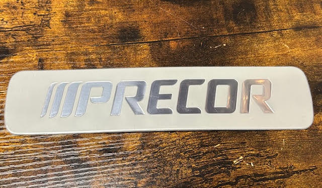 Precor Trade-Mark Label #RX3HNL000 (NEW) REF#SPD32025-10MA ...