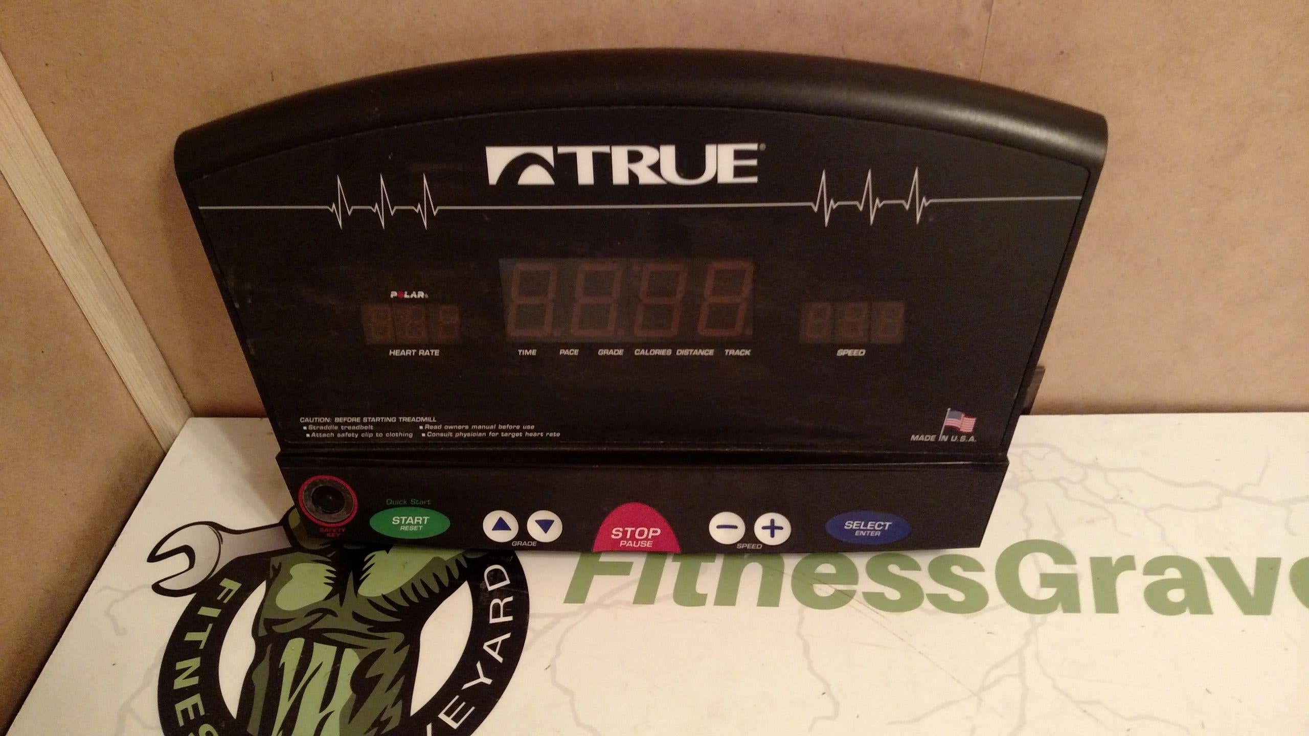 True 700z Treadmill Console - Used - Ref# STL-910 – FitnessGraveyard