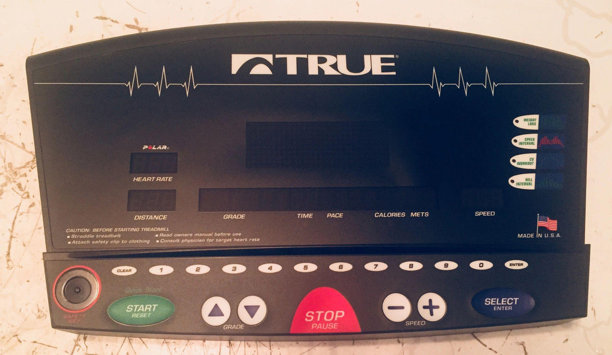 True Fitness ZTX Treadmill Display Electronic Board- New - REF# J ...