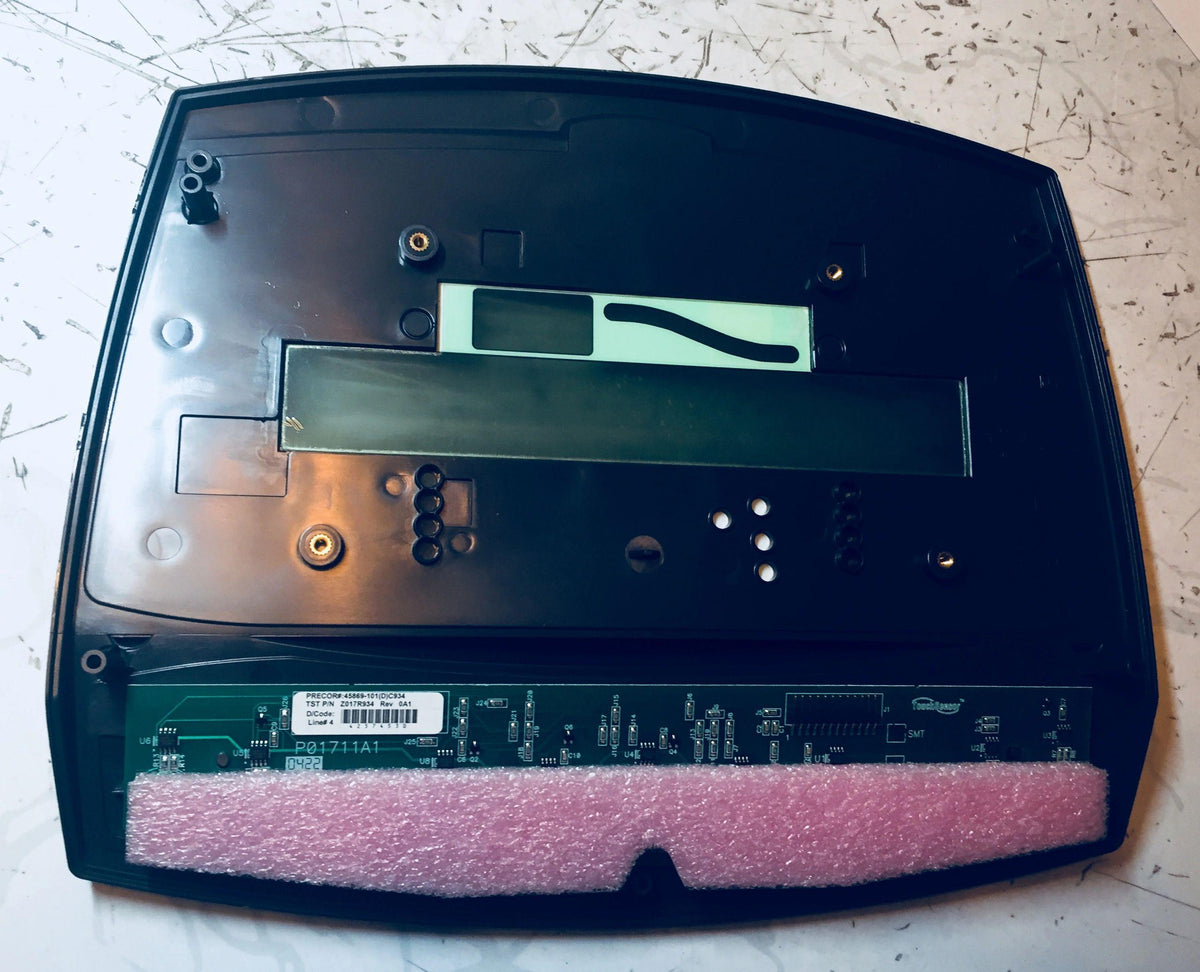 Precor C934 # 45869-101 Display Keypad Overlay - New – FitnessGraveyard