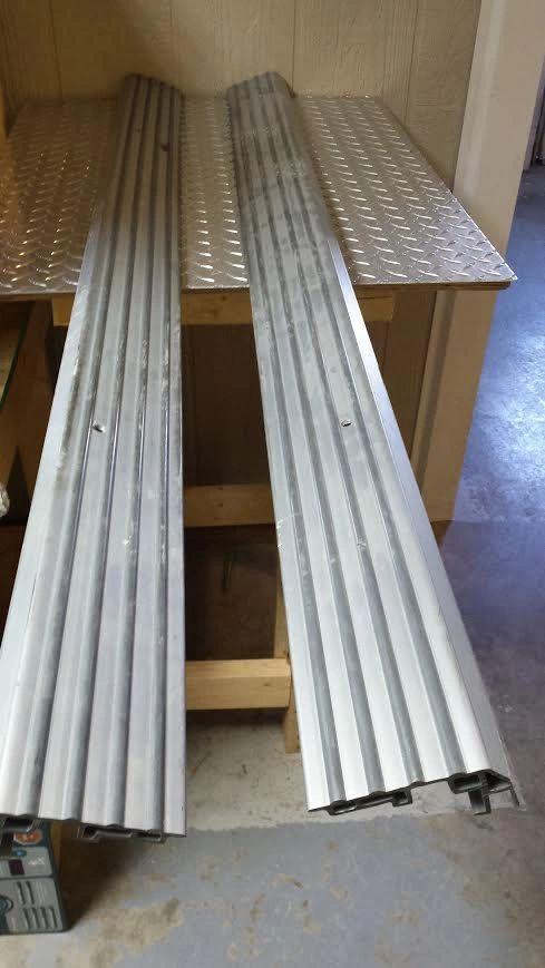 Pacemaster Platinum Pro VR Treadmill Side Rails Used Ref. # JG334 ...