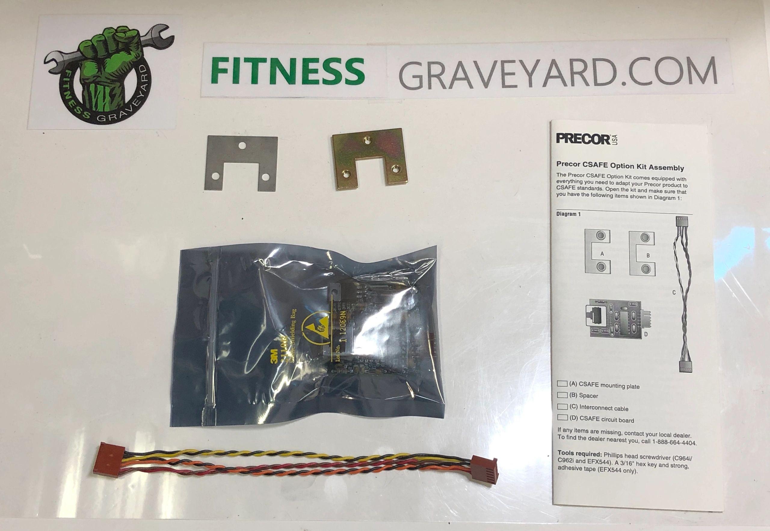 Precor EFX 544 CSafe Option Kit # 38874-101 NEW – FitnessGraveyard