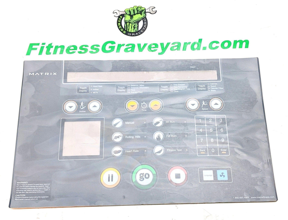 Matrix T5x-07 Keypad Overlay # NEW – FitnessGraveyard