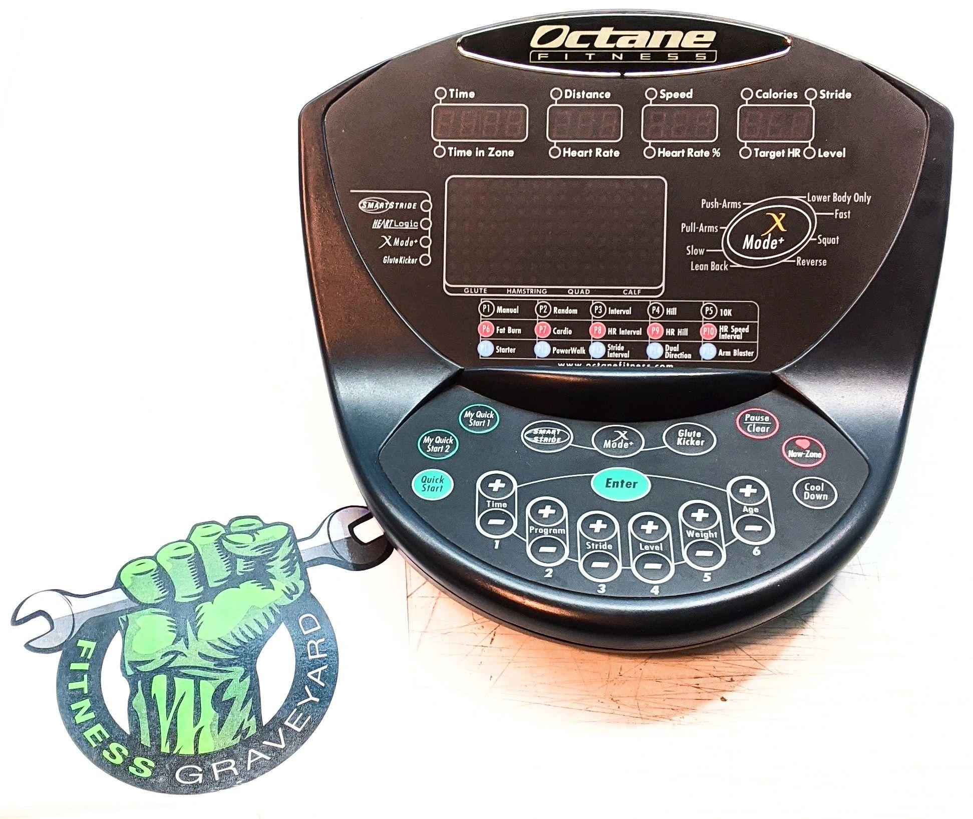 Octane Pro 3500XL Elliptical Display Console # USED – FitnessGraveyard