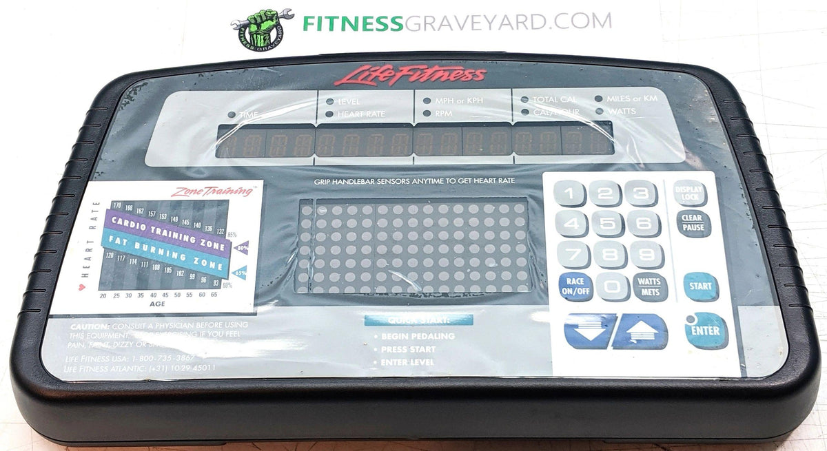 Life Fitness LC-9500HR Black Console # NEW – FitnessGraveyard