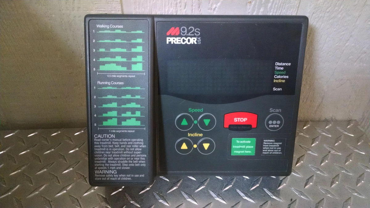 Precor 9.2s Treadmill Console/Circuit Board Used Ref. # jg3941 ...